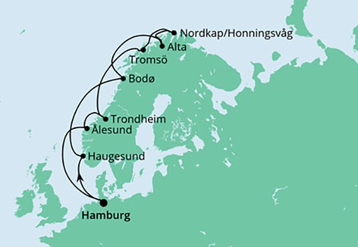 Norweskie Fiordy - Aida Rejsy - Aida Rejsy
